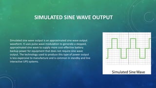 Uninterruptible power supply | PPTX