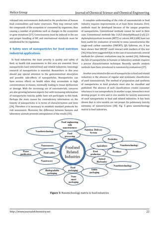 Metal Nanoparticles and their Safety Processing in Functional Foods | PDF