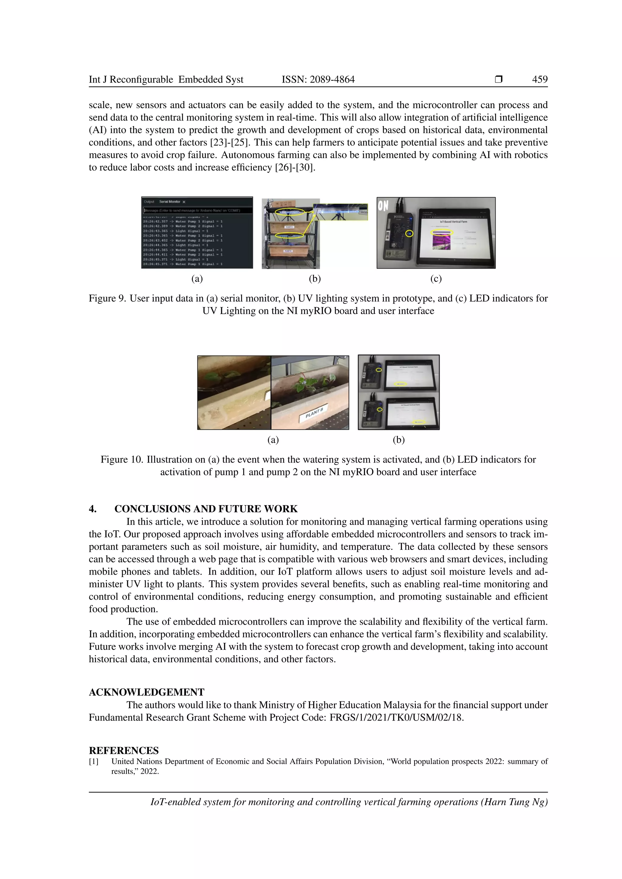 IoT-enabled system for monitoring and controlling vertical farming operations | PDF