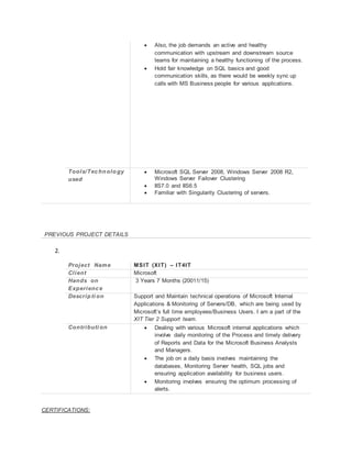 Resume_Ani | PDF