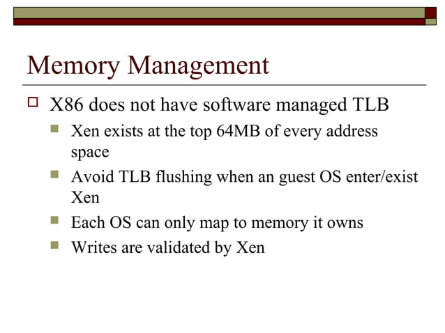 Xen and the Art of Virtualization | PPT
