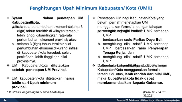 Resume PP UU Cipta Kerja - Klaster Ketenagakerjaan.pptx