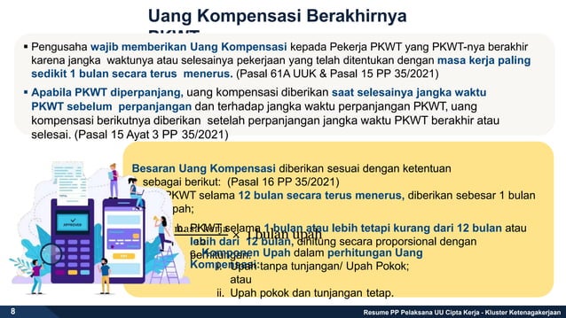 Resume PP UU Cipta Kerja - Klaster Ketenagakerjaan.pptx