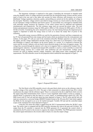 Voltage control of AC hybrid microgrid | PDF