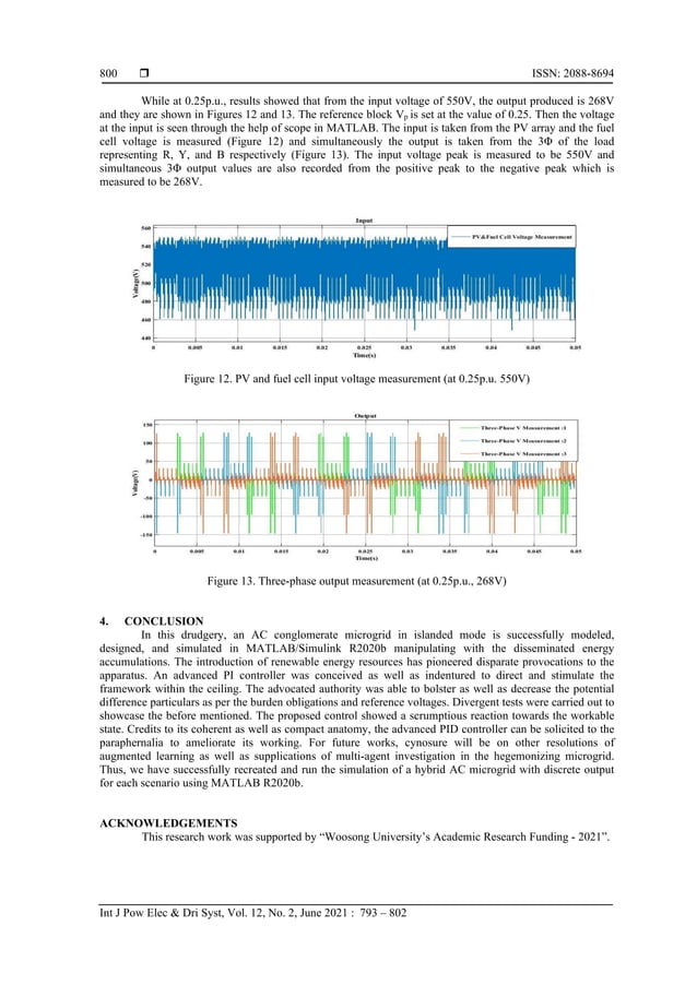 Voltage control of AC hybrid microgrid | PDF