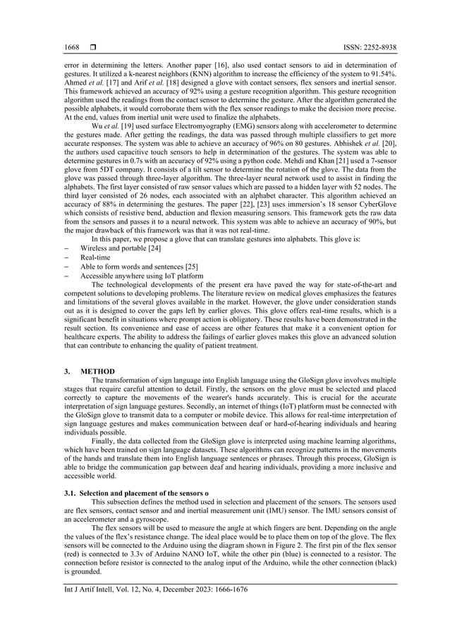 Glove based wearable devices for sign language-GloSign | PDF