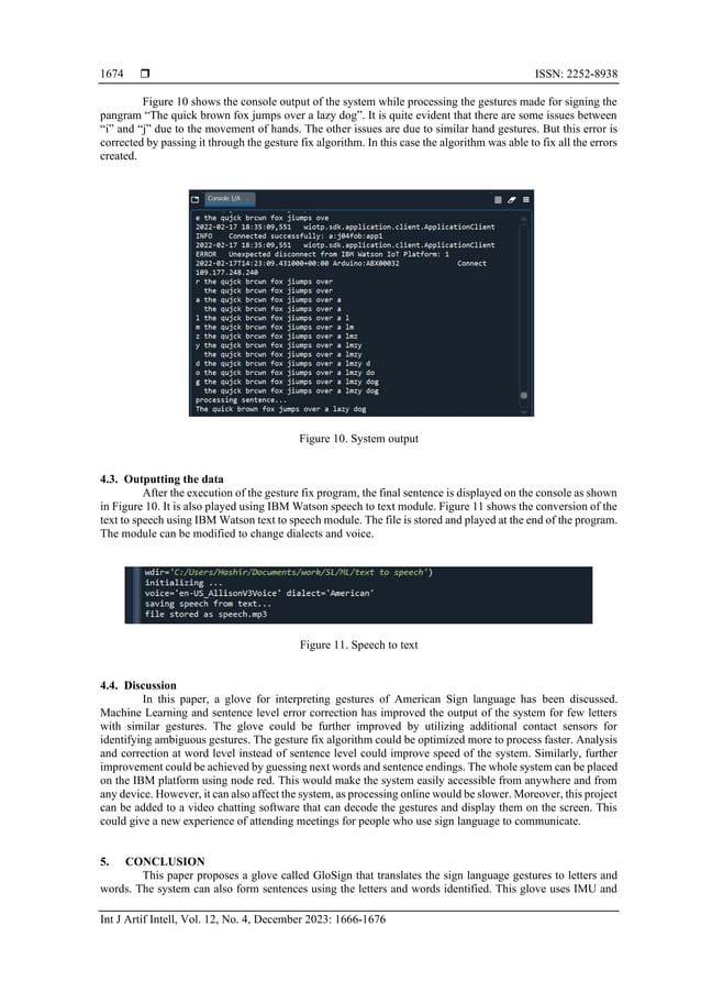 Glove based wearable devices for sign language-GloSign | PDF