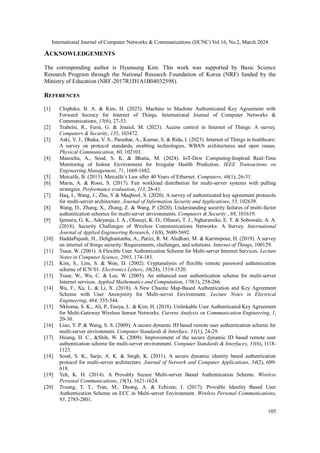 Multi-Server user Authentication Scheme for Privacy Preservation with Fuzzy Commitment | PDF