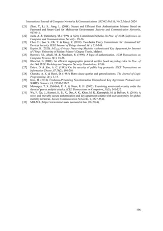 Multi-Server user Authentication Scheme for Privacy Preservation with Fuzzy Commitment | PDF