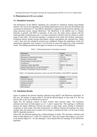 A Topology Control Algorithm Taking into Account Energy and Quality of Transmission for Software ...