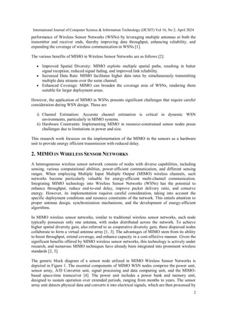 Latency and Residual Energy Analysis of MIMO Heterogeneous Wireless Sensor Networks | PDF