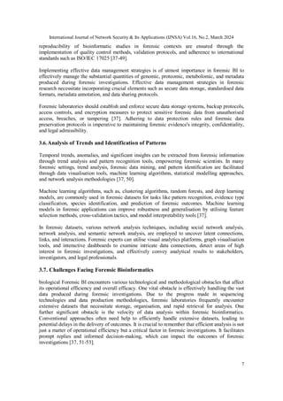 UNLOCKING SECRETS: BIOINFORMATICS' IMPACT ON FORENSIC BIO-EXAMINATIONS | PDF