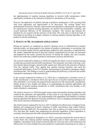 Implementing Machine Learning Algorithms for Predictive Network Maintenance in 5G and Beyond ...