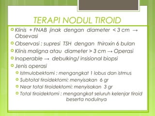 Tiroid Ongkologi | PPT