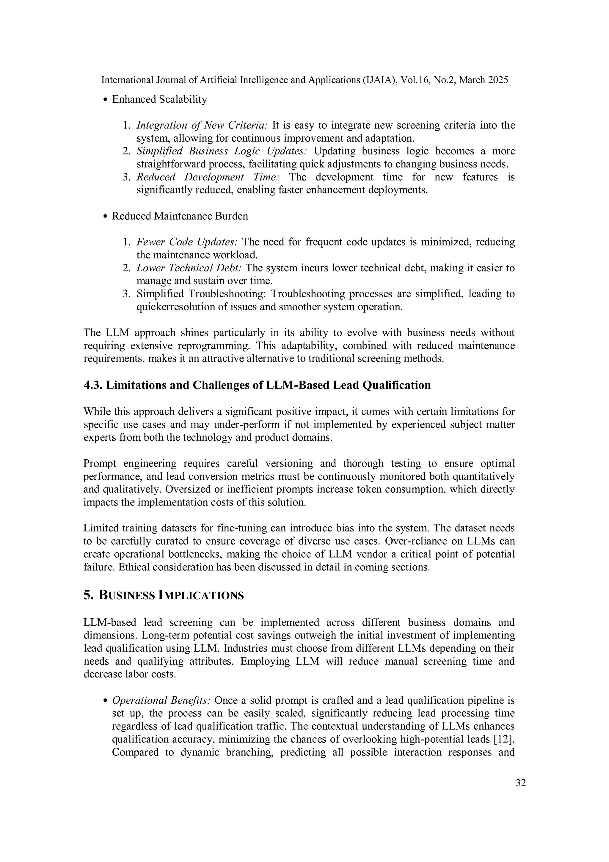 Revolutionizing Lead Qualification: The Power of LLMs Over Traditional Methods | PDF