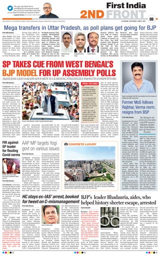 First India-Lucknow Edition-05 June 2021 | PDF