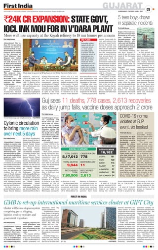 162309540808062021 first india ahmedabad | PDF