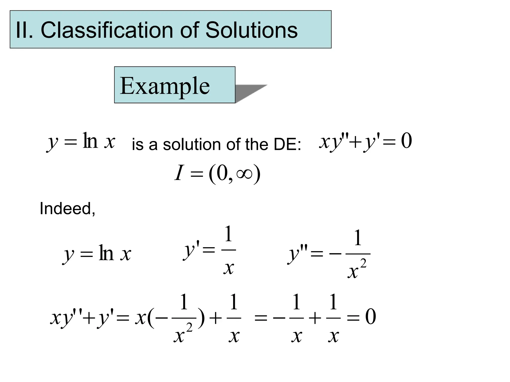 first order differential equation for grad | PPT