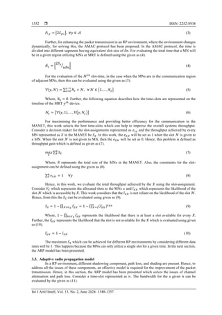 Adaptive radio propagation model for maximizing performance efficiency in smart city disaster ...