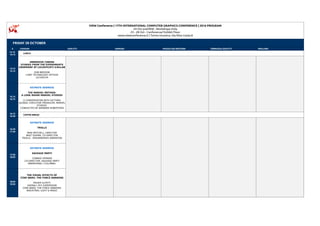 View Conference 2016 - programma | PDF | Web Conferencing | Computer ...