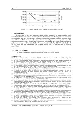 Characterization of silicon tunnel field effect transistor based on charge plasma | PDF ...