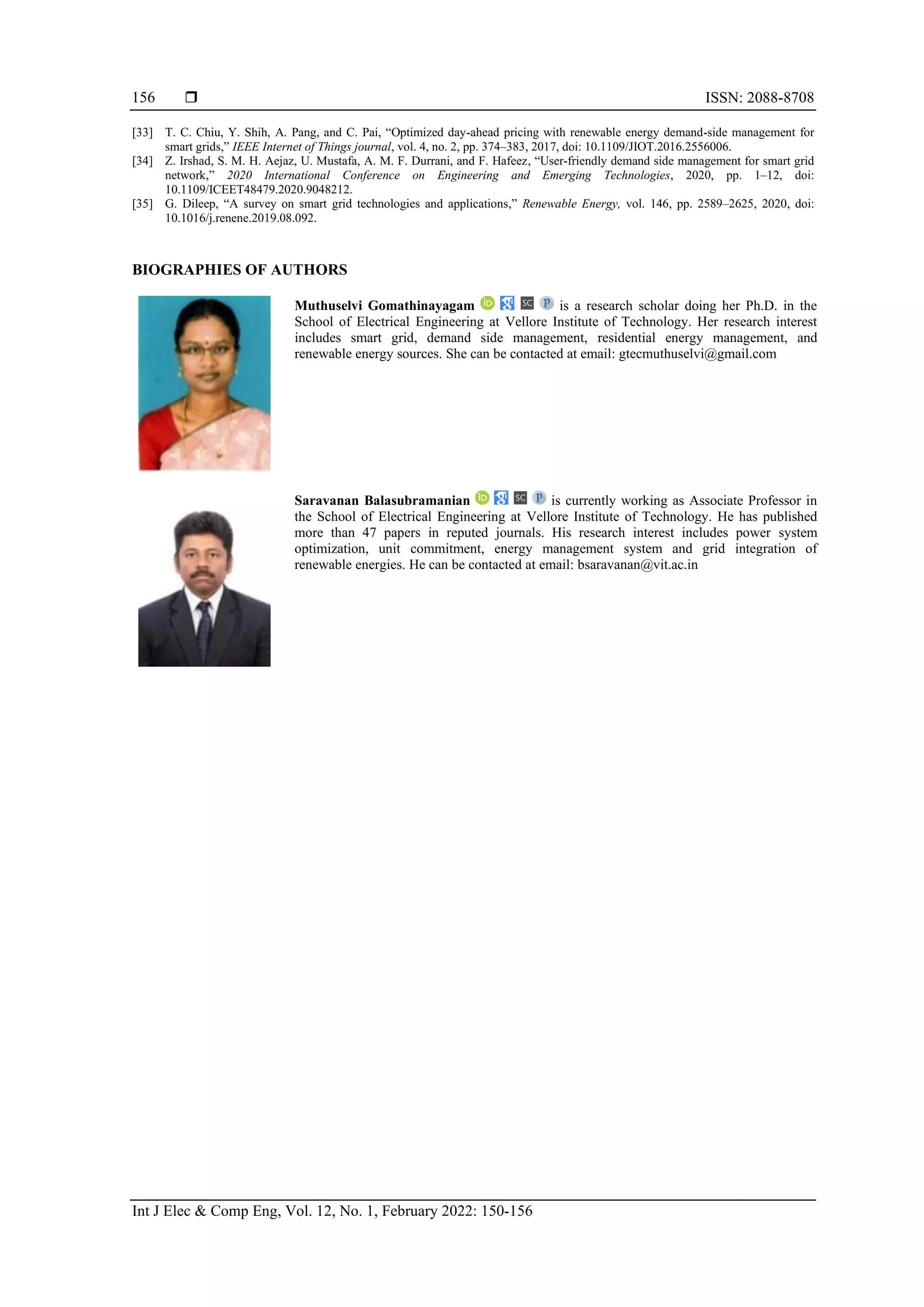 Various demand side management techniques and its role in smart grid–the state of art | PDF