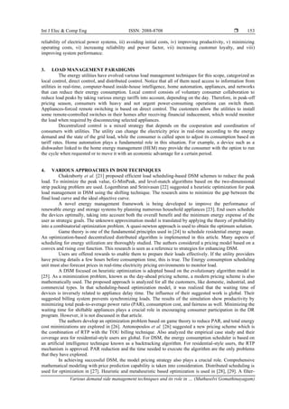 Various demand side management techniques and its role in smart grid–the state of art | PDF