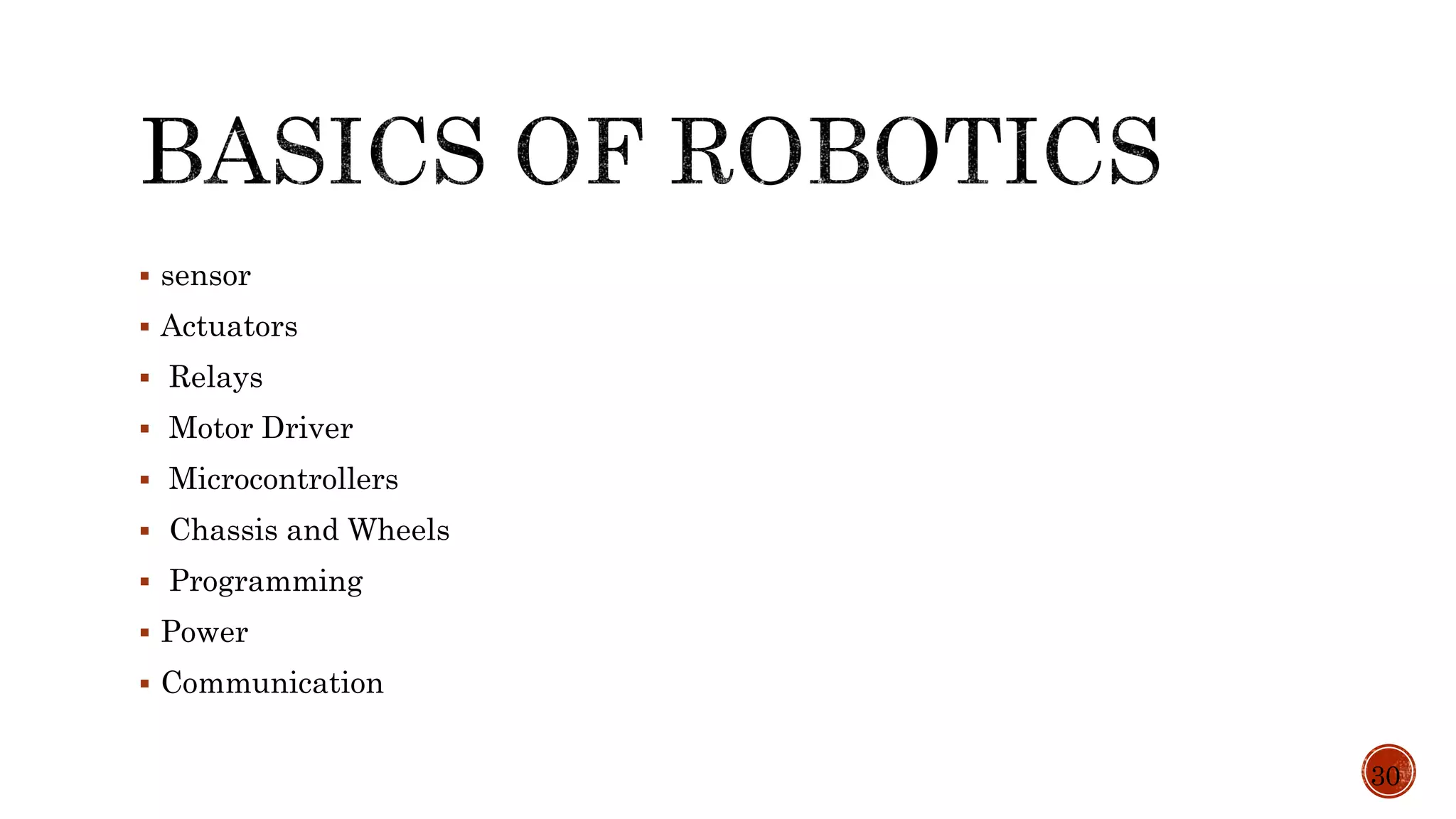 robotics and automation | PPTX
