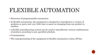 robotics and automation | PPTX