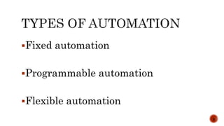 robotics and automation | PPTX