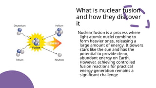 Applications of nuclear fusion | PPTX