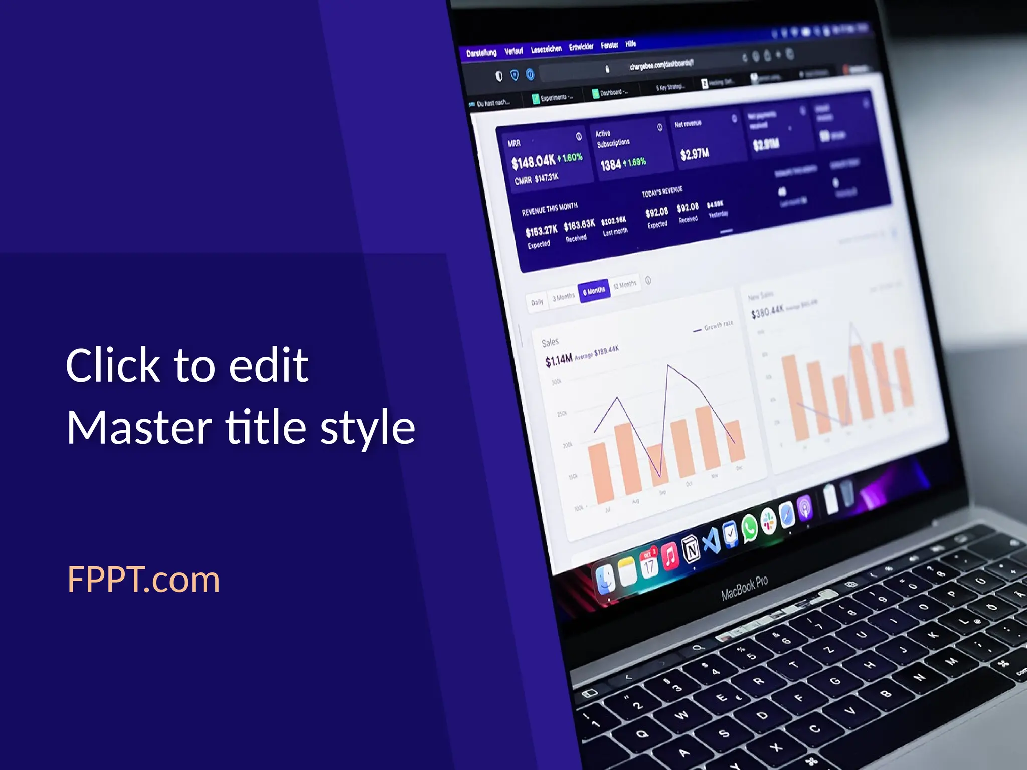 A versatile presentation template for data analysis projects and market ...
