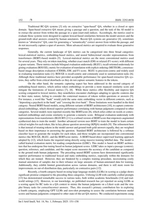 Large language models-based metric for generative question answering systems | PDF