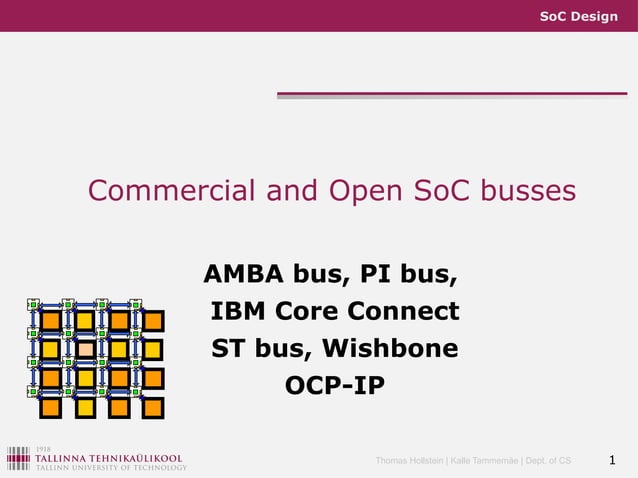 Commercial and Open SoC buses_AMBA_OCP.ppt