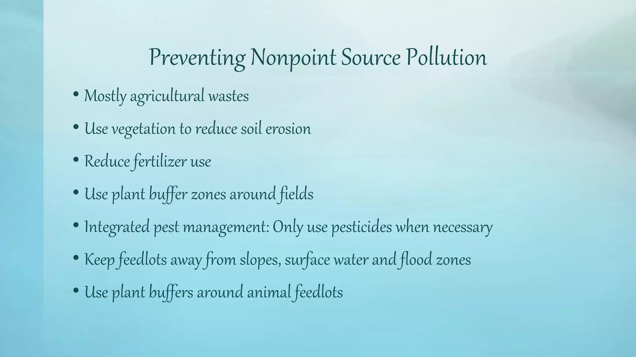 Water polution | PPTX | Environmental Services Industry | Industries