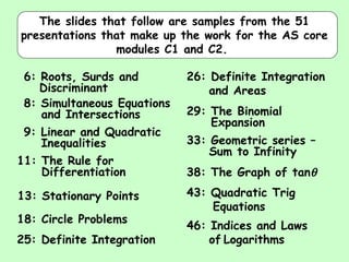 1627 simultaneous equations and intersections | PPT