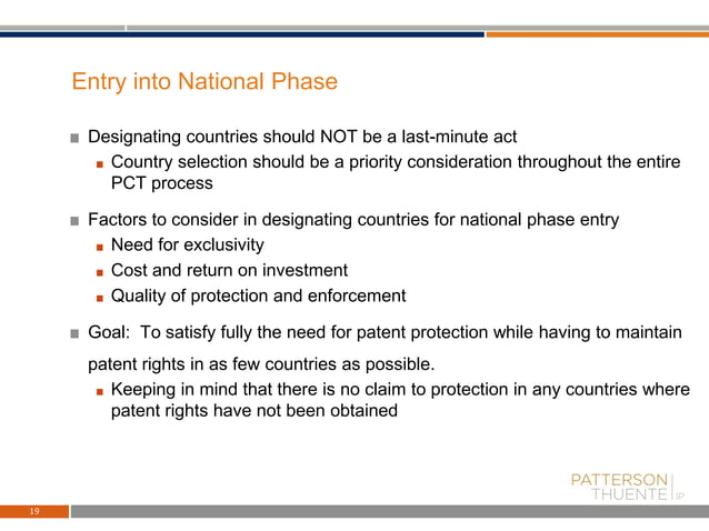 Taking Advantage of the PCT: Strategies, Tips, and Best Practices | PPT