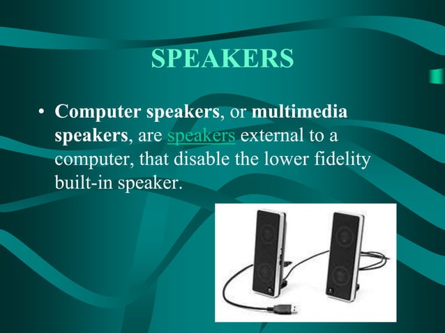 computer hardware | PPT