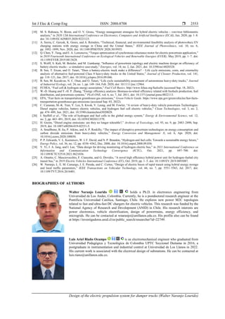 Design of the electric propulsion system for dumper trucks | PDF