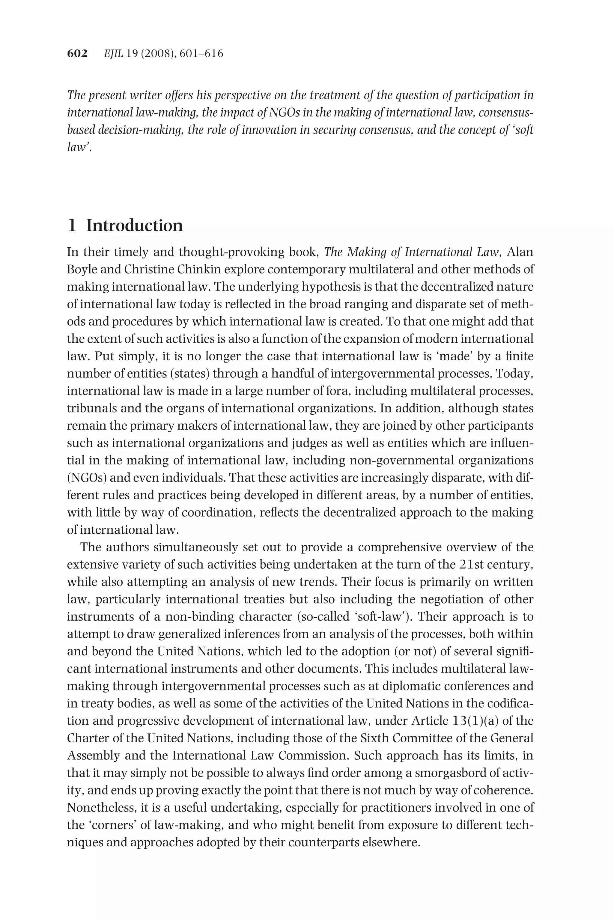 international law process | PDF