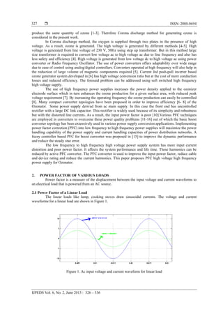 Supply Power Factor Improvement in Ozone Generator System Using Active Power Factor Correction ...