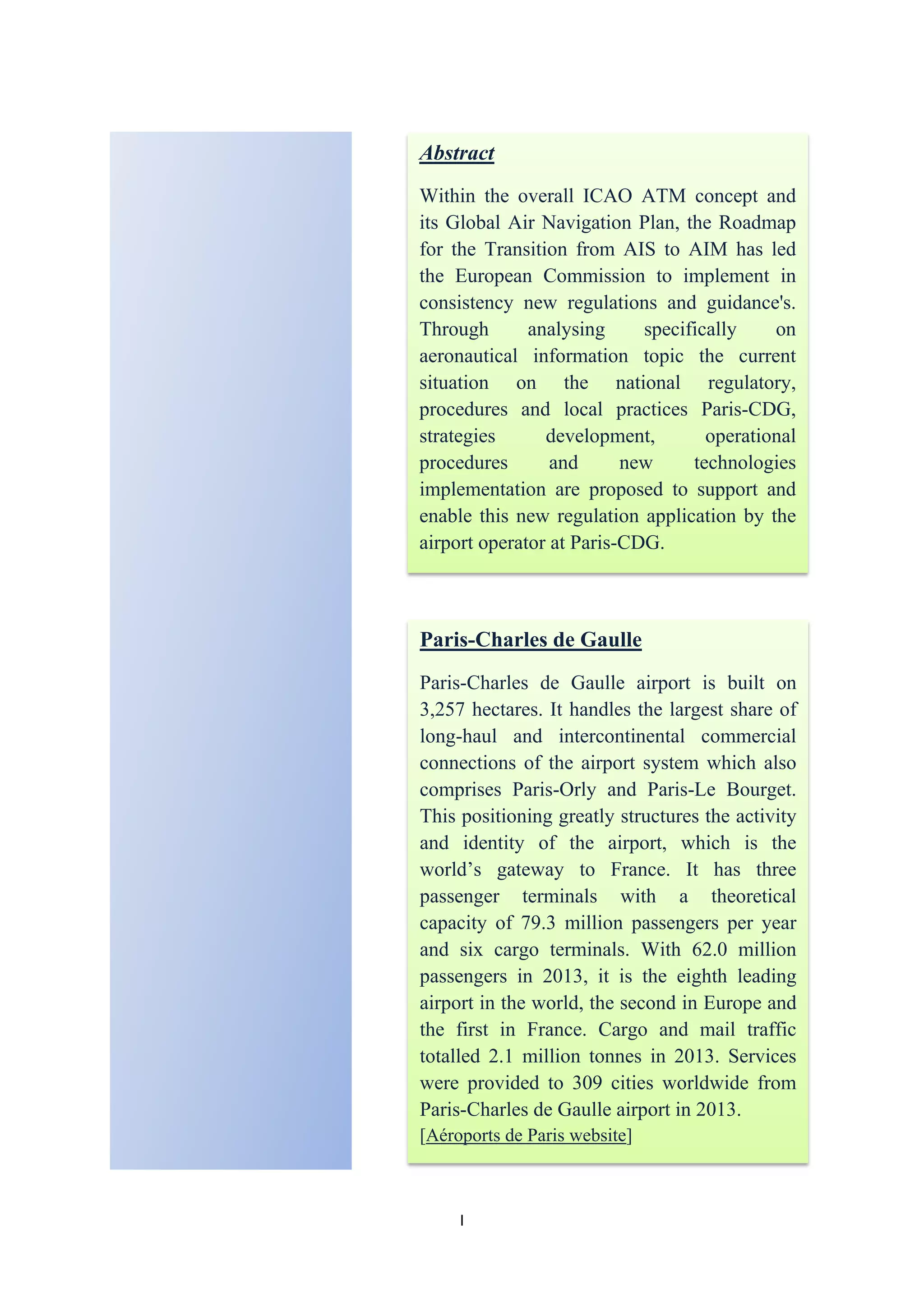 Master's Thesis Executive Summary | PDF