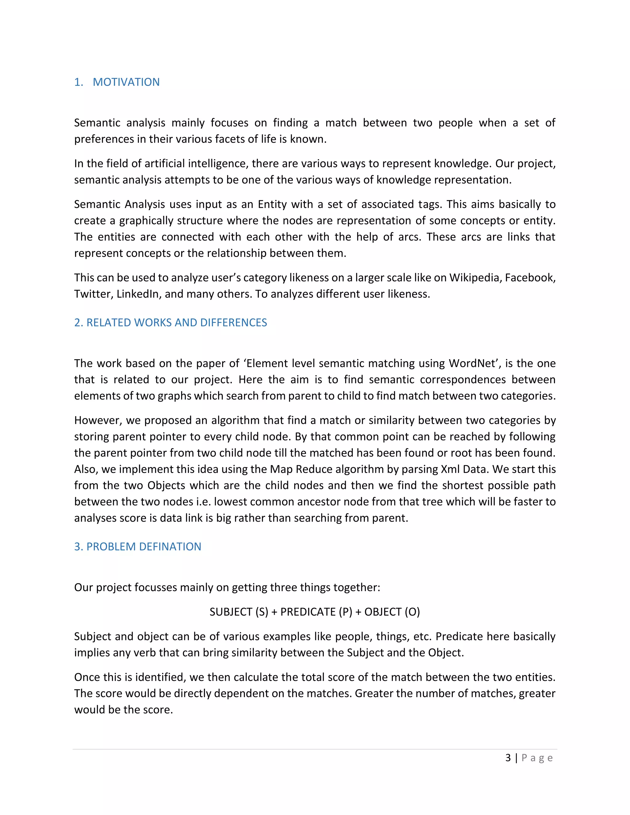 Semantic Analysis Using MapReduce | PDF