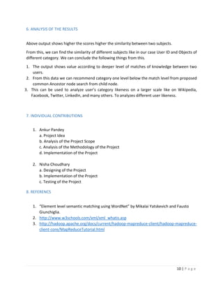 Semantic Analysis Using MapReduce | PDF