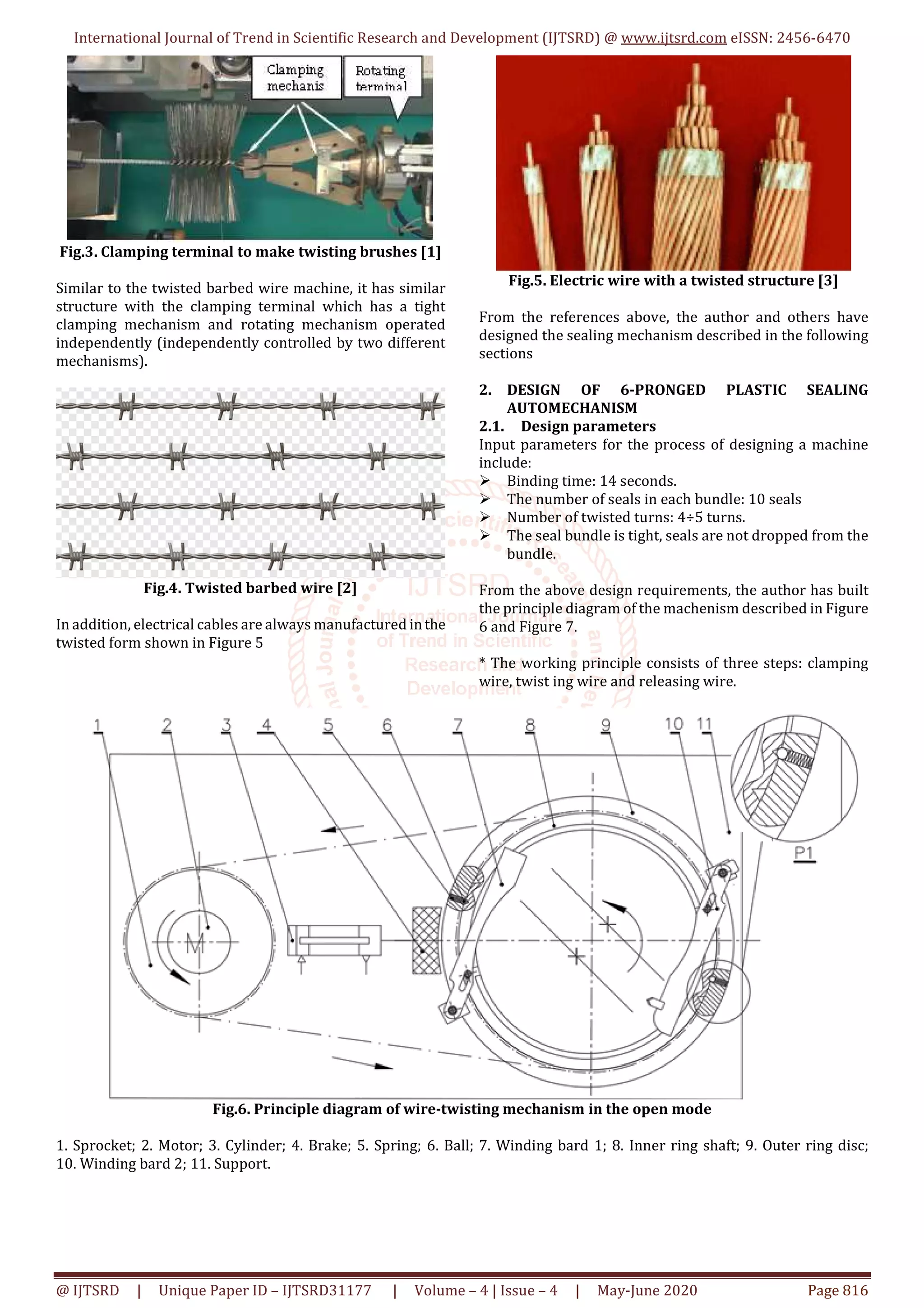 Research, Design and Manufacture of Seal Binding Automechanism for 6 ...