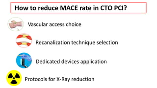 Alessio Mattesini: How to reduce periprocedural MACE rate in CTO PCI ...