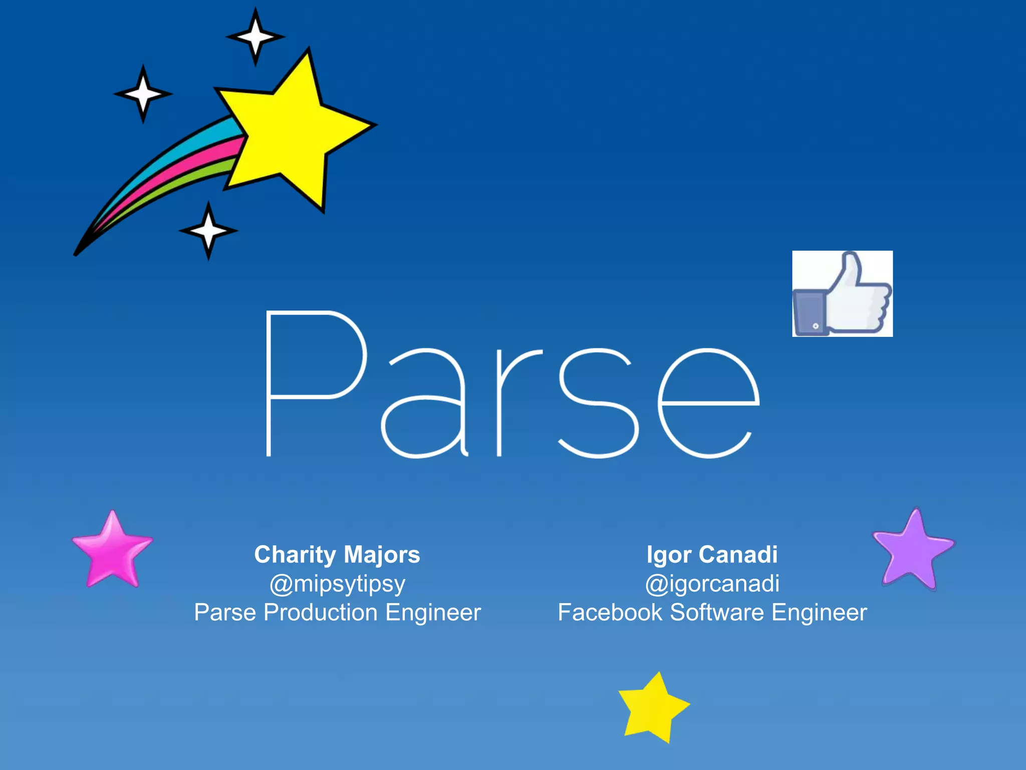 Storage Engine Wars at Parse | PPT
