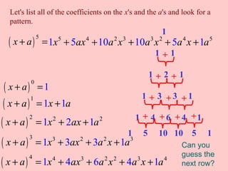 1631 the binomial theorem | PPT