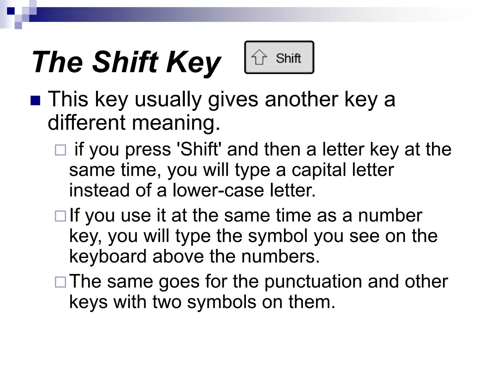 Keyboard basics and important keys to for beginners.ppt