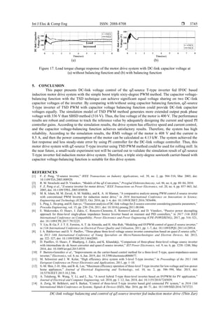 DC-link voltage balancing and control of qZ-source inverter fed induction motor drive | PDF
